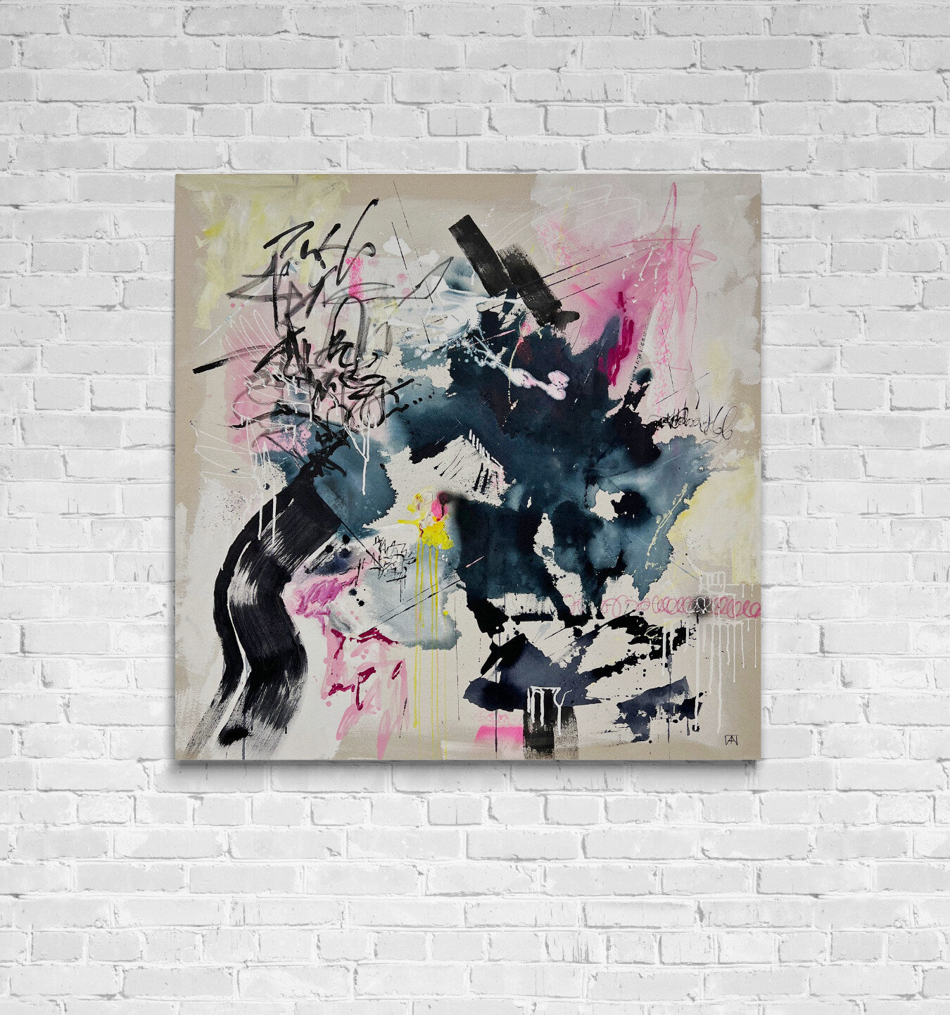 32-25-34 Large Abstract Painting Fine Art Tania LaCaria ...